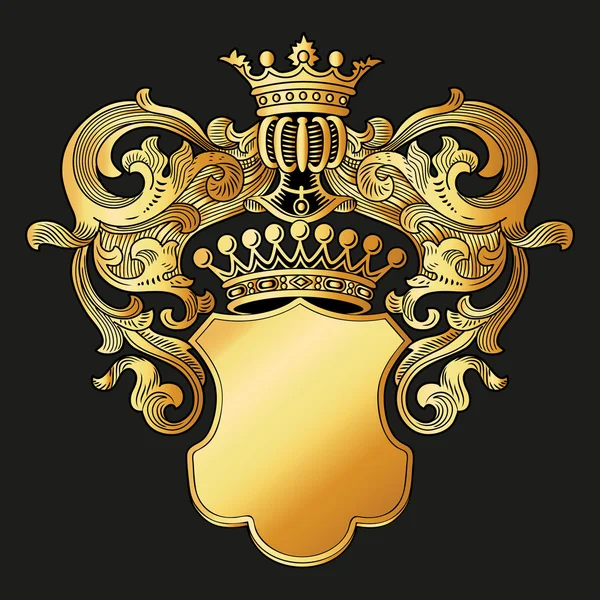 Heraldic Frame — Stock Vector © komissar008 #35616709