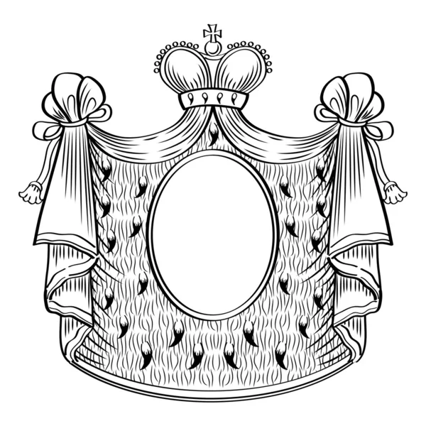 Heraldic Frame — Stock Vector © komissar008 #35616709