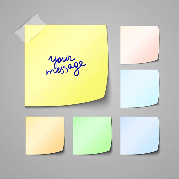 Blank colorful sticky notes set Stock Vector Image by ©kchungtw #57982797 Blank colorful sticky notes set Stock Vector Image by ©kchungtw #57982797
