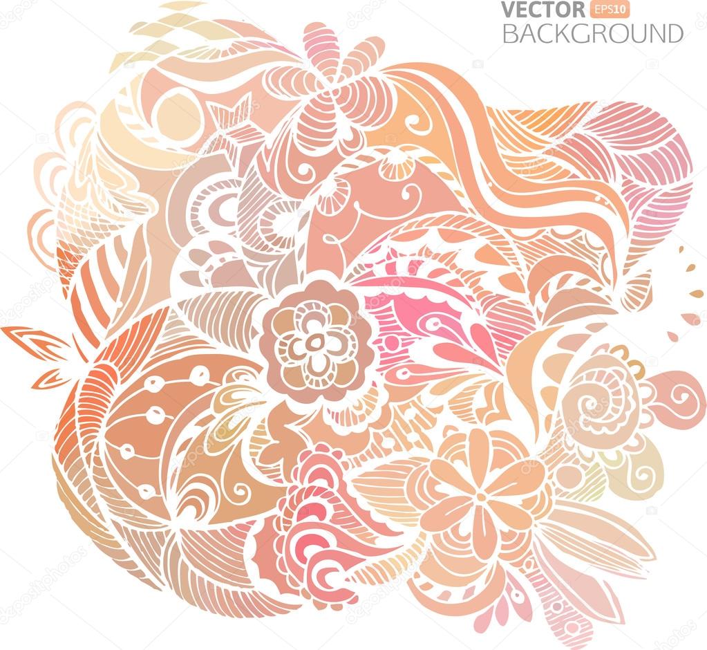 Abstract tribal ethnic background Stock Vector Image by ©codesyn #49065999