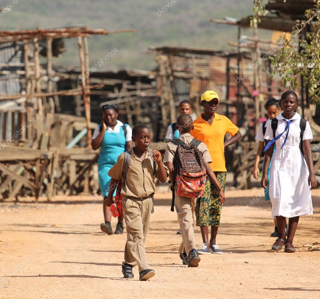 Poor Boy Going To School