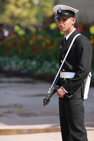 Guard at India Gate - Stock Image - Everypixel