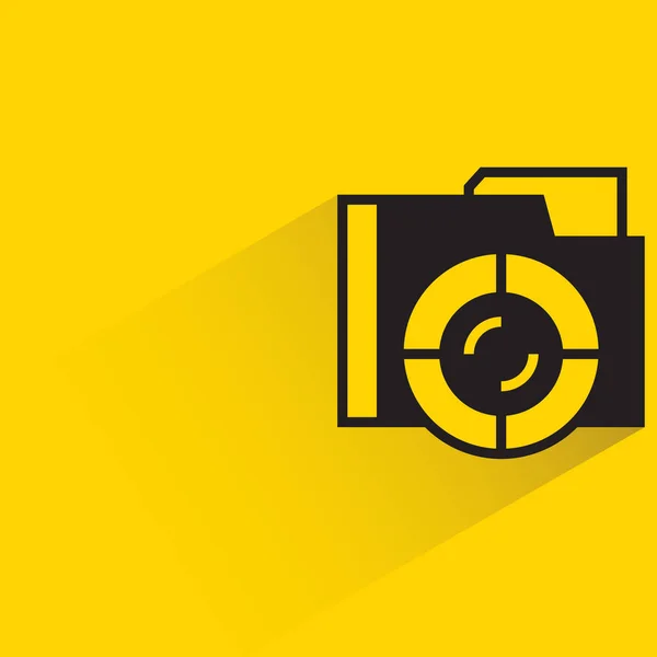 Cctv Monitoring Web Shadow Yellow Background Stock Vector by ©loopang ...