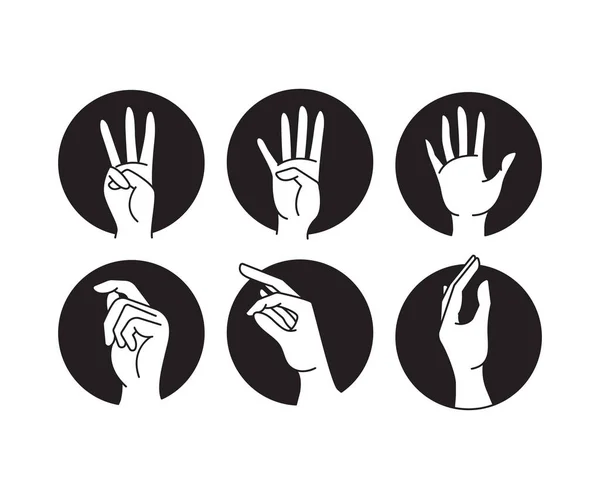 Palmistry vector icons images vectorielles, Palmistry vector icons vecteurs libres de droits ...