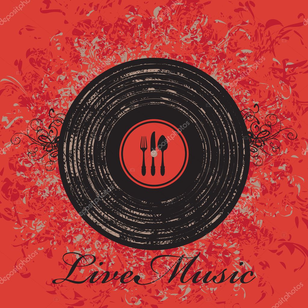 Musical cafe Stock Vector Image by ©paseven #40211813