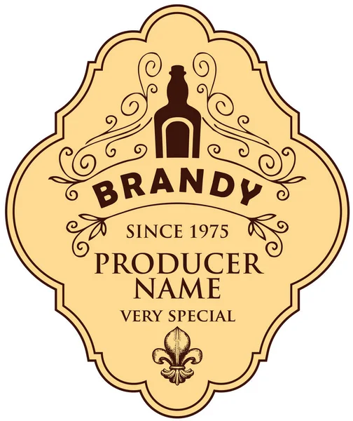 Vector brandy labels Stock Vector by ©paseven 131621692