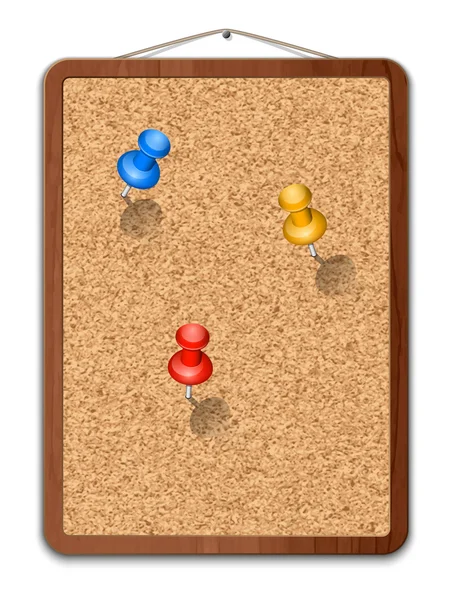 Cork board pin Stock Vectors, Royalty Free Cork board pin Illustrations ...