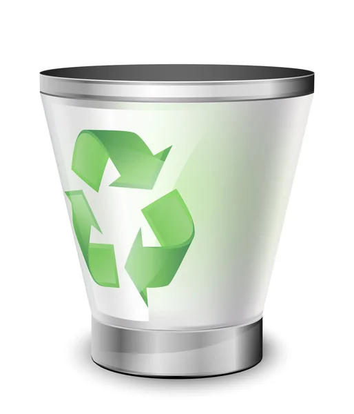 Vector Recycle Bin Icon — Stock Vector © gladcov #32801121