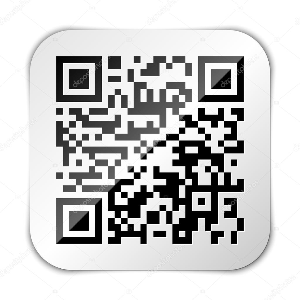 Icono del código QR Vector de stock #26125581 de ©RealVector