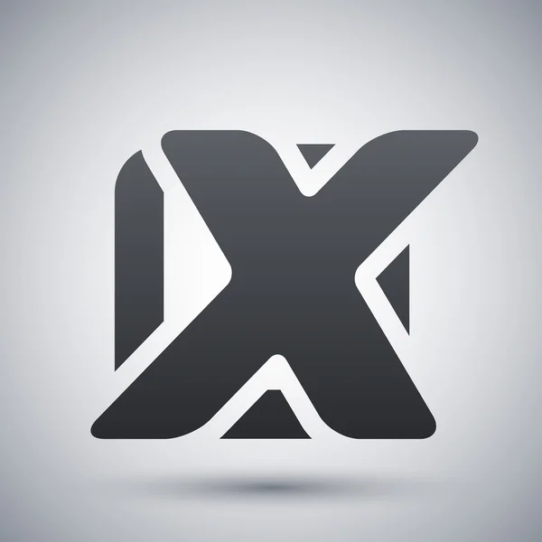 3D Vector red X cross sign icon — Stock Vector © rclassenlayouts #8737915