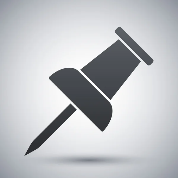 Push pin icon Vector Art Stock Images | Depositphotos