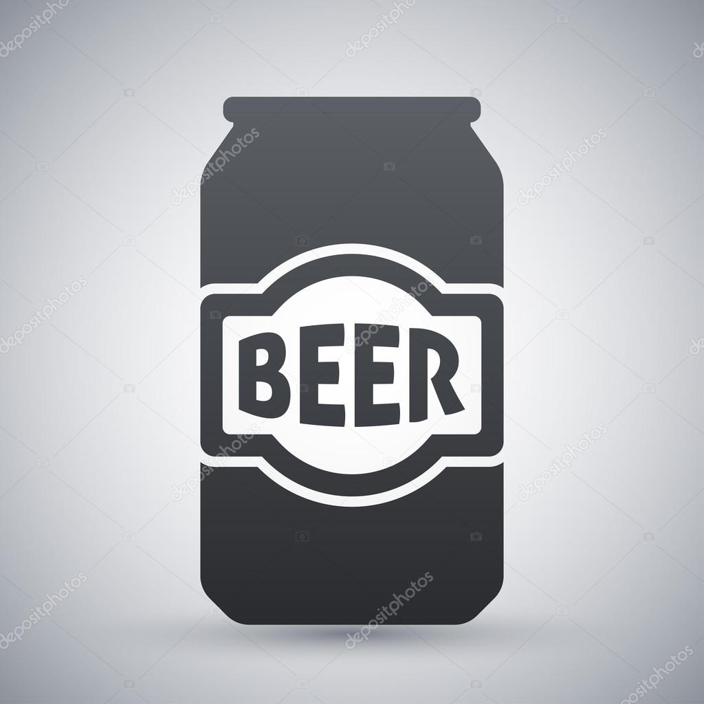 Icono lata de cerveza Vector de stock por ©RealVector 45788525