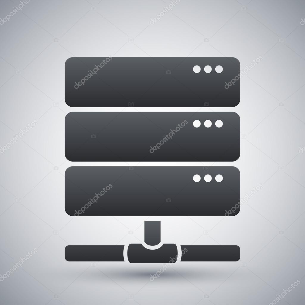 Database Server Icon — Stock Vector © Realvector 45788567