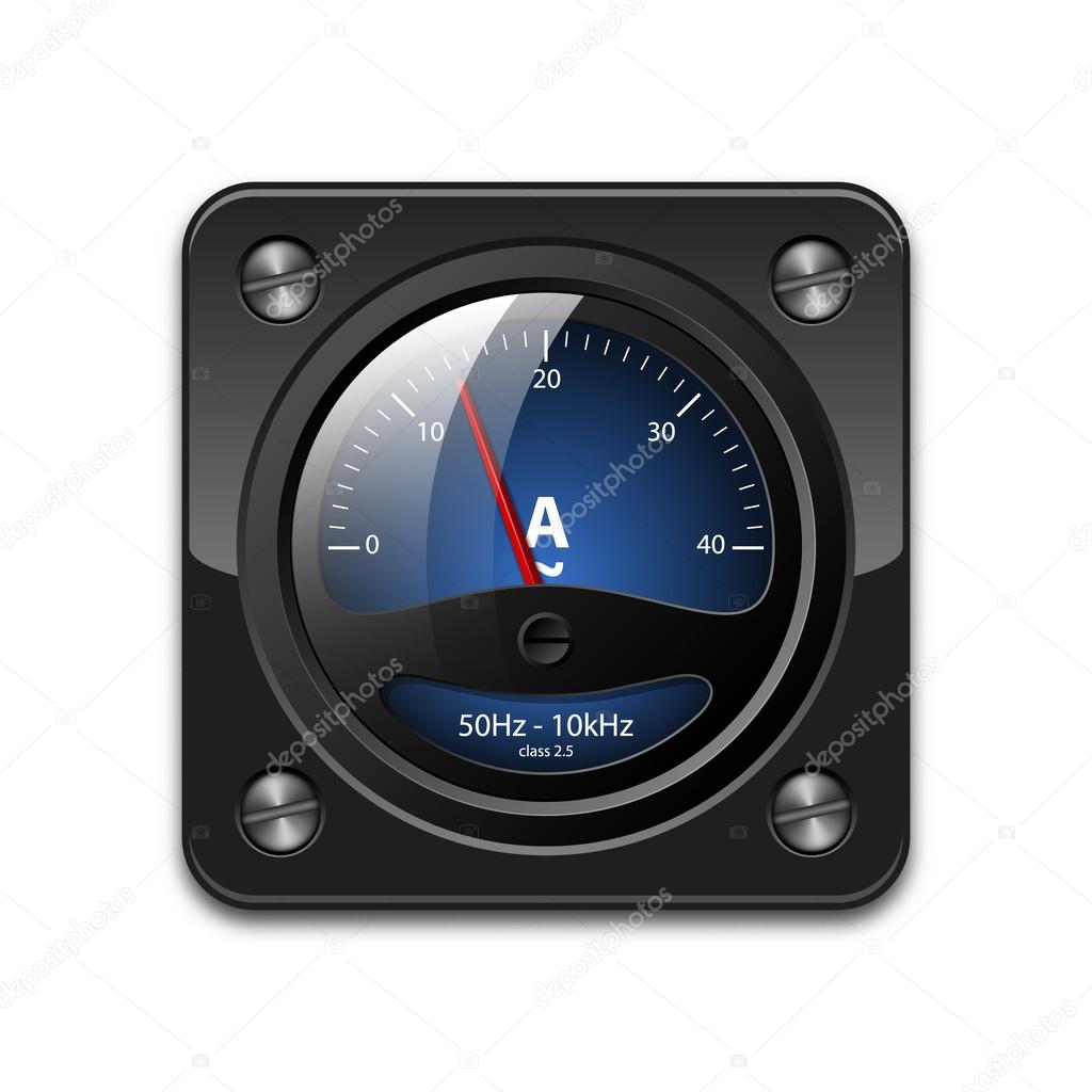 Amp Meter Guage Symbols