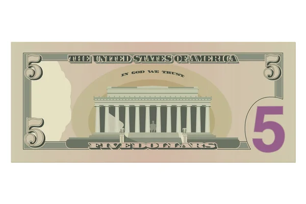 68 5 dollar bill Vector Images | Depositphotos