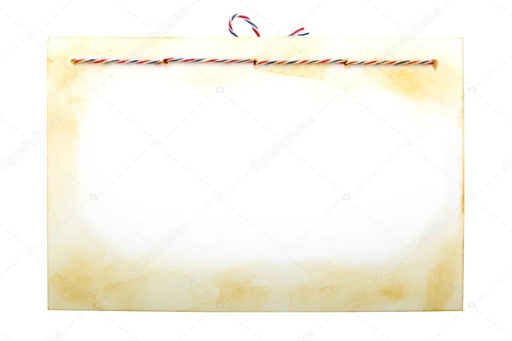 Old blank post card Stock Photo by ©blacknote 12097862