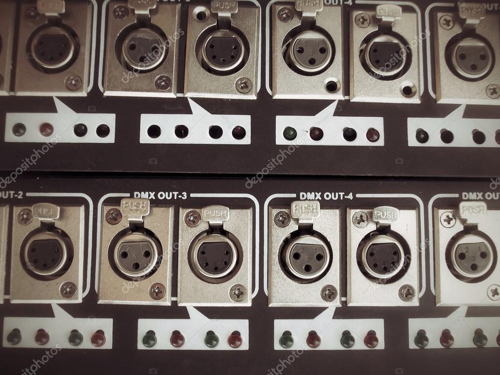 Audio connectors Stock Photo by ©luknaja 40879985