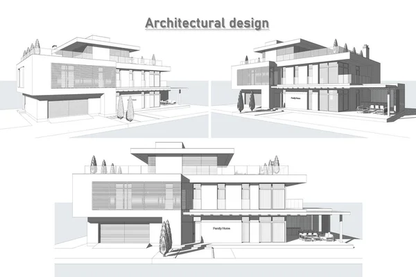 Concept of architectural drawings Stock Photos, Royalty Free Concept of ...