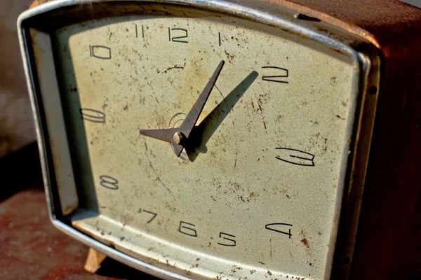 Old rusty Clock Face — Stock Photo © spaxiax #1140348