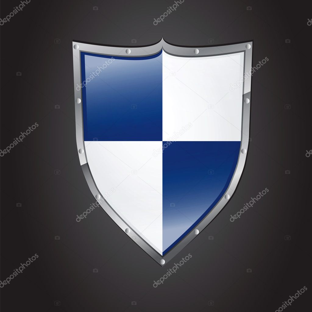Icon of shield with glossy effect Stock Vector Image by ©lapinpix2 ...