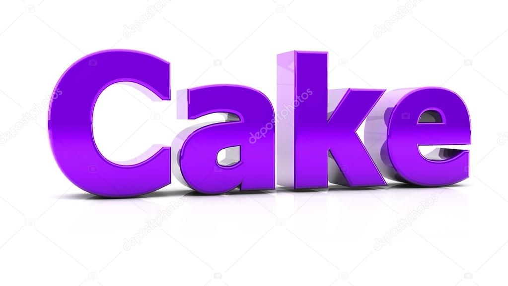 Cake in 3d — Stock Photo © Changered #19637567