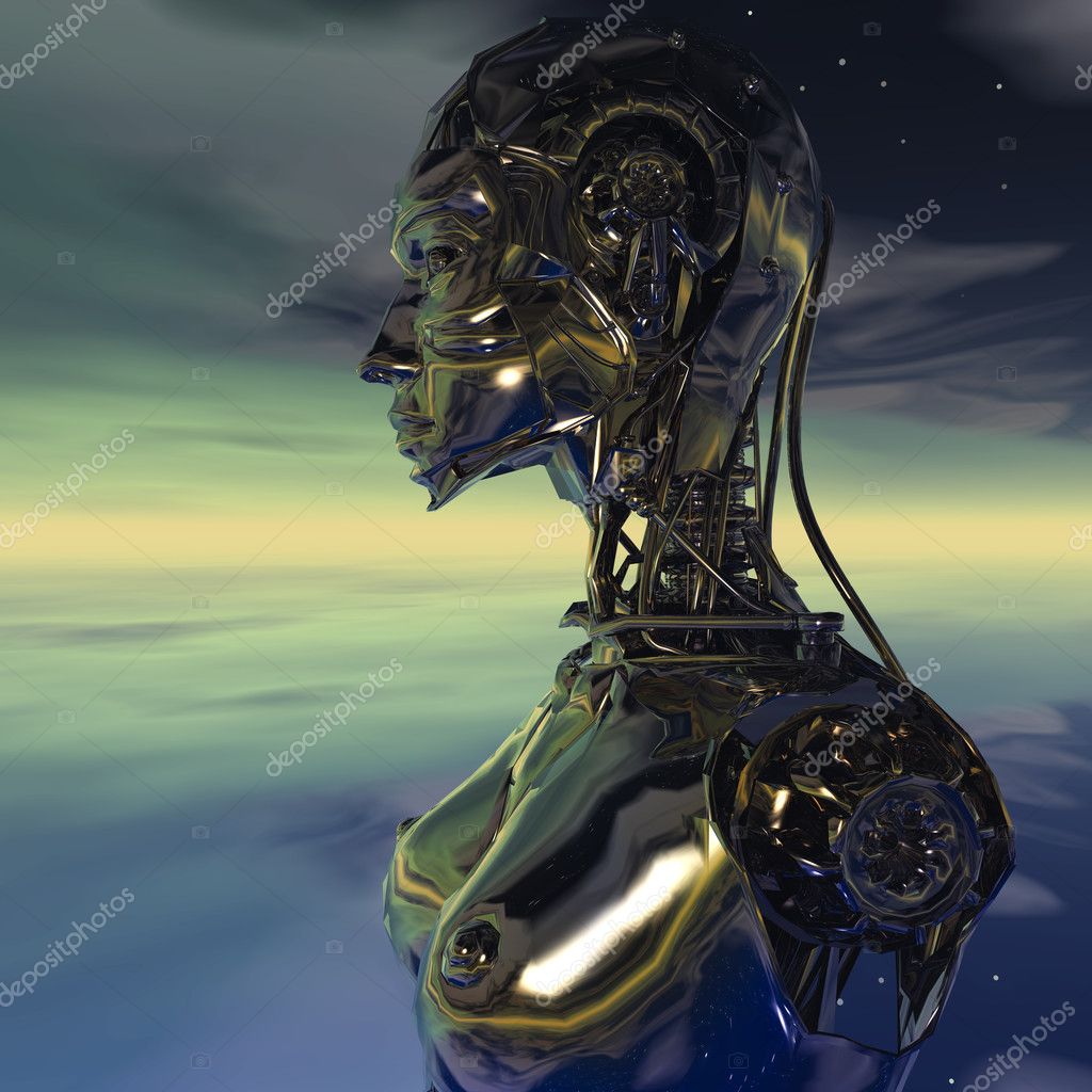 Cyborg — Stock Photo © 3quarks #30676081