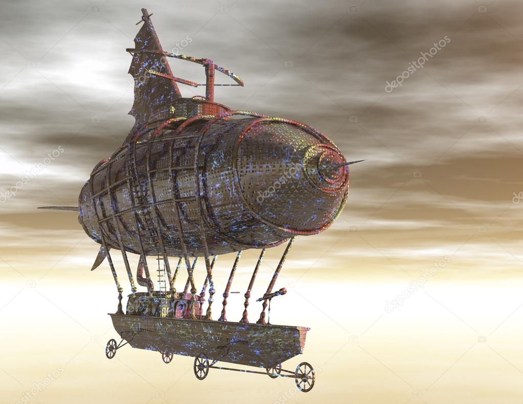 Airship — Stock Photo © 3quarks #40702653