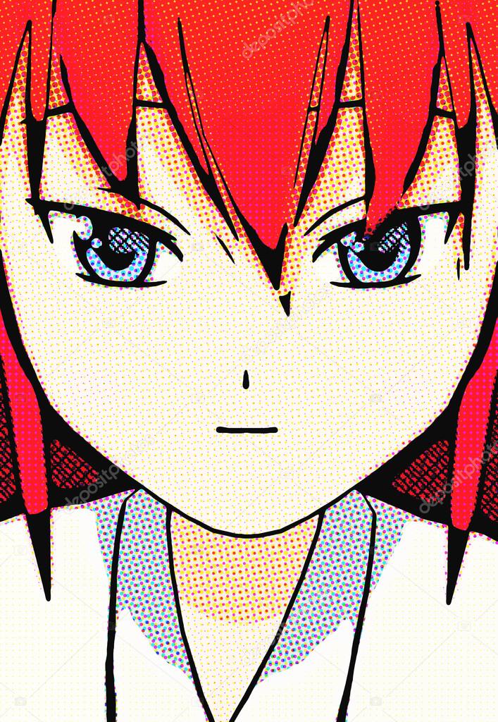 Comic Girl — Stock Photo © 3quarks #49201063