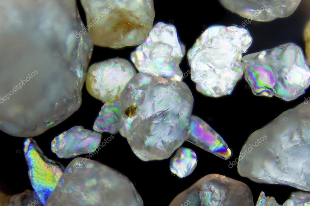 Micro photography of sand grains Stock Photo by ©3quarks 51095983
