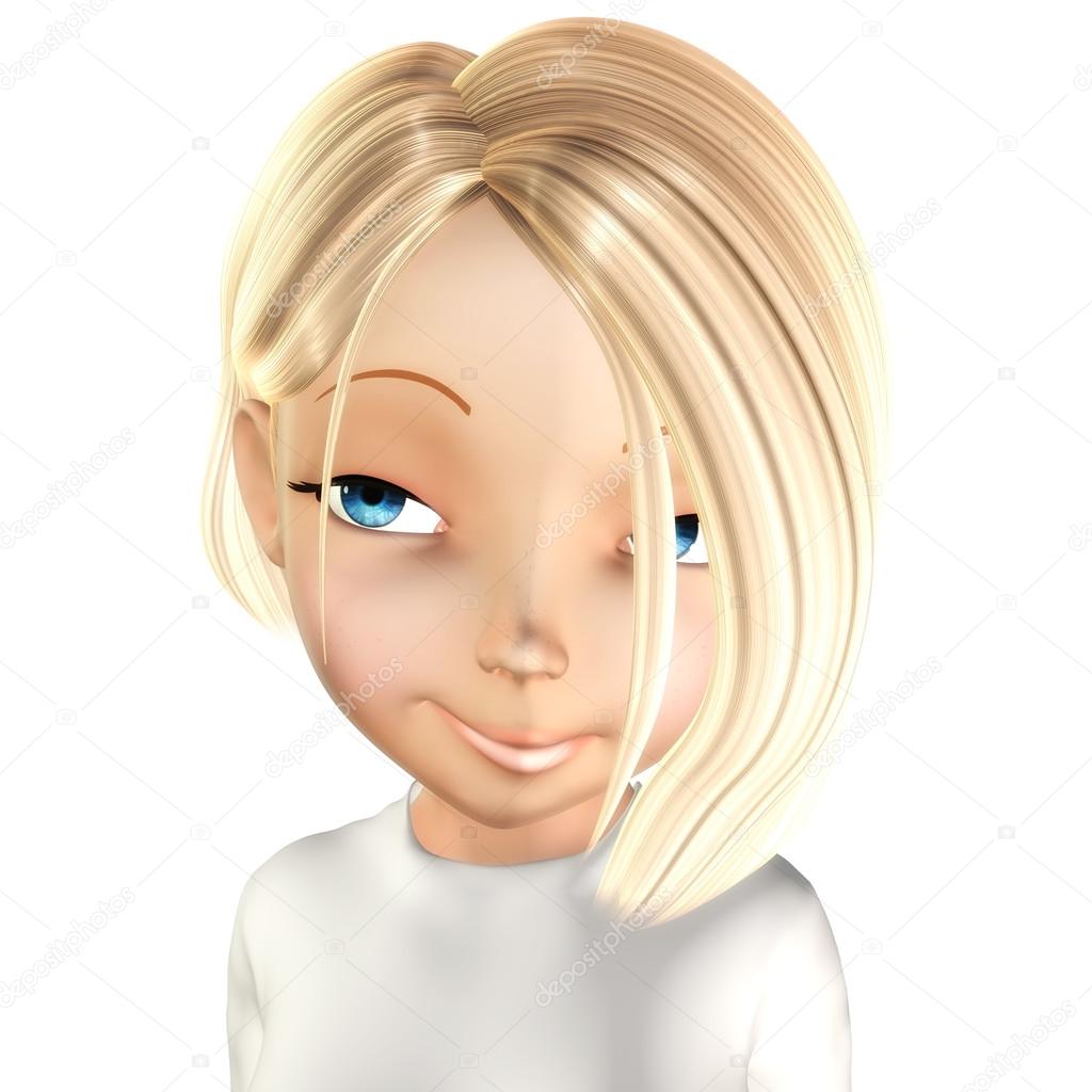 Comic Girl — Stock Photo © 3quarks #51383319