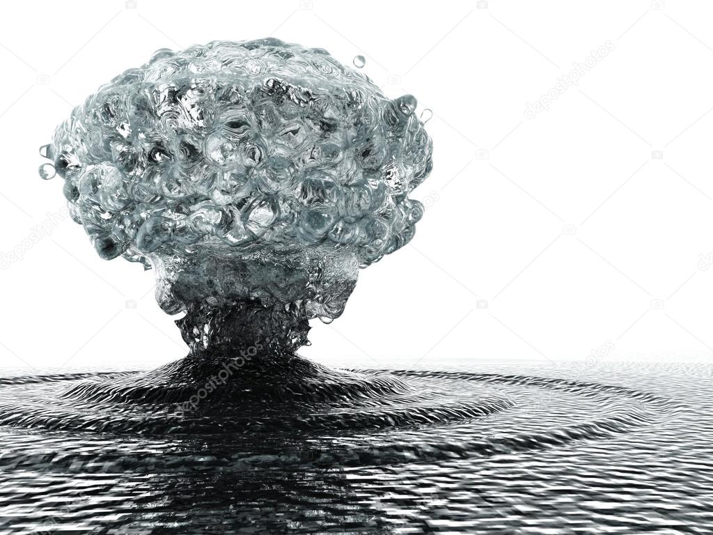 Underwater explosion Stock Photo by ©chernetskiy 13745715