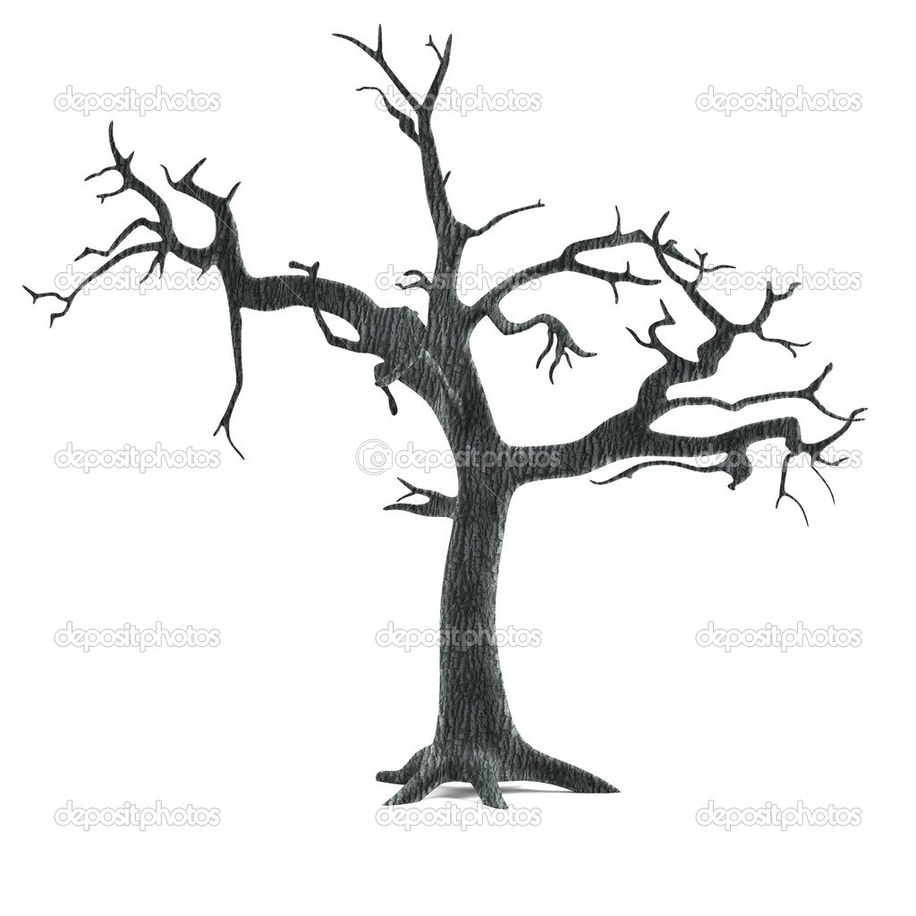 Realistic 3d render of dead tree — Stock Photo © 3drenderings #40783509