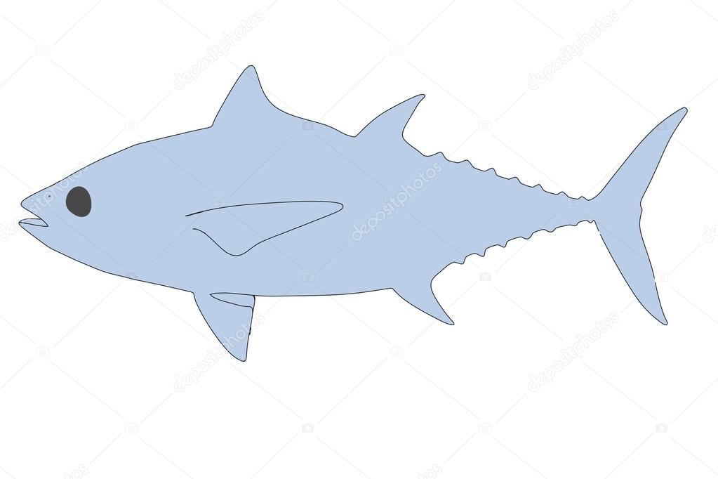 Cartoon image of tuna fish Stock Illustration by ©3drenderings #42048149