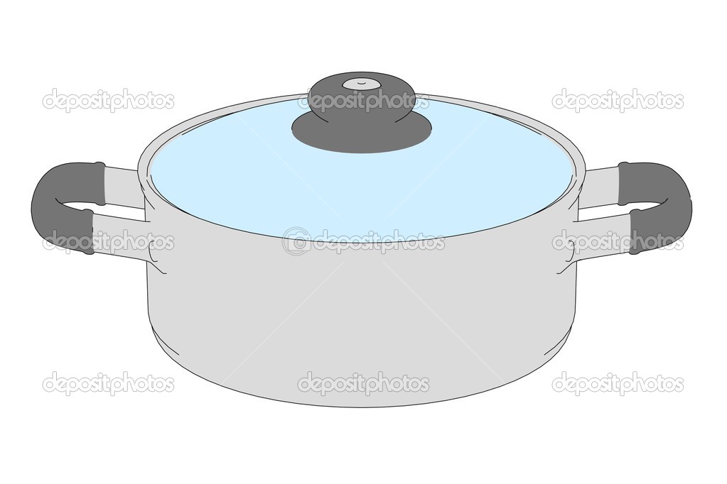 Cartoon illustration of pot Stock Illustration by ©3drenderings #43415727