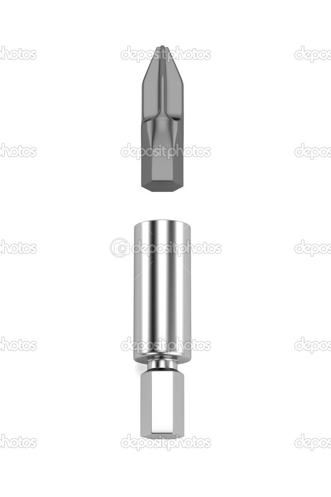 Realistic 3d render of screwdriver top — Stock Photo © 3drenderings ...