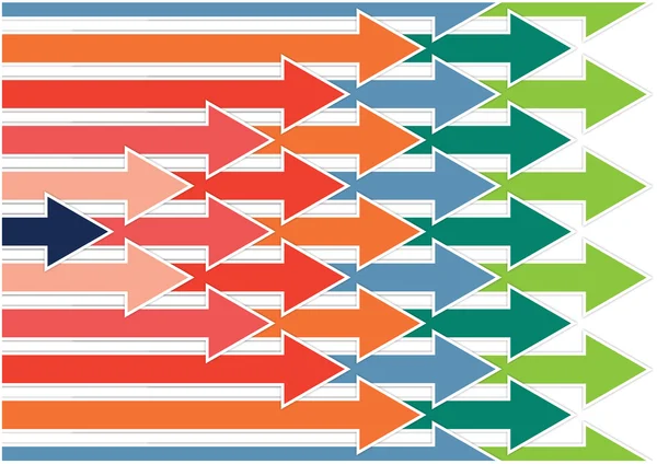 arrows to the right direction - Stock Image - Everypixel