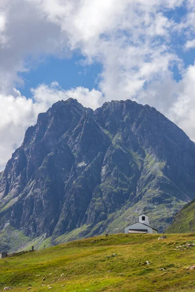 Silvretta Mountain Scenic Road Austria Alps — Stock Photo ...