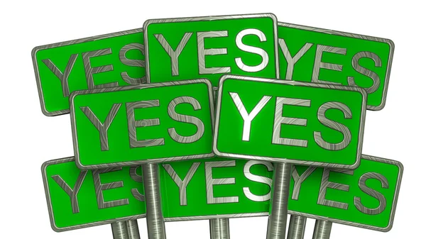 Sim sinais Stock Photos, Royalty Free Sim sinais Images | Depositphotos