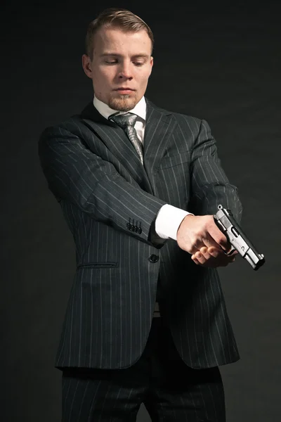 Gangster with guns Stock Photo by ©Elnur_ 31429233