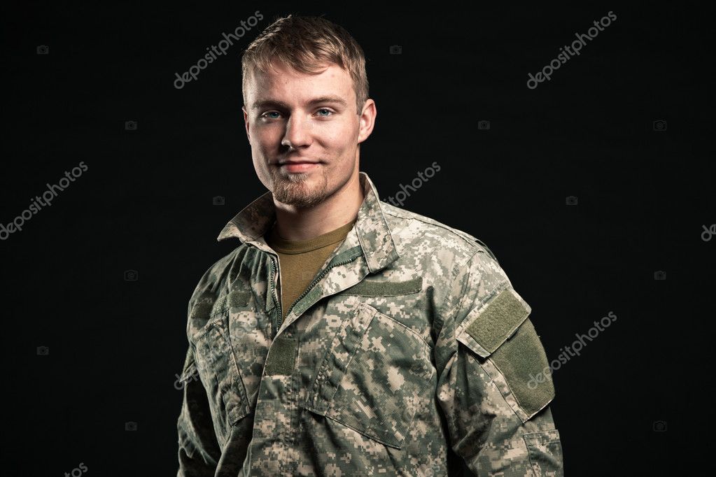 Military man. — Stock Photo © ysbrand #18593343