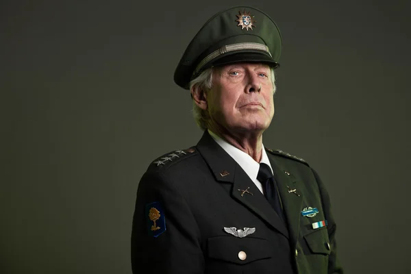Military general in uniform. Studio portrait. Stock Photo by ©ysbrand ...