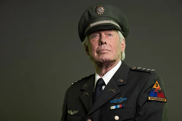 Military general in uniform. Studio portrait. Stock Photo by ©ysbrand ...