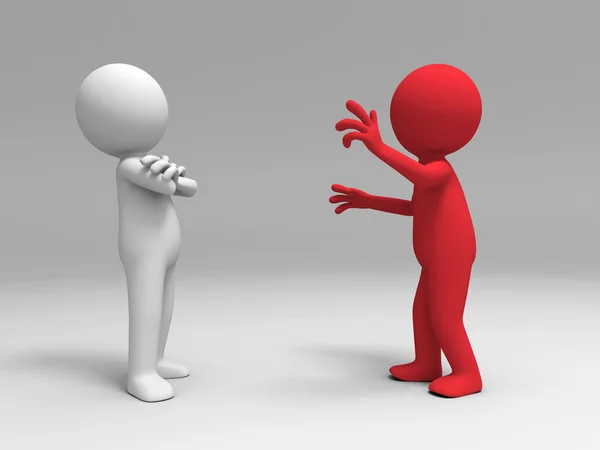 3d men speech bubble — Stock Photo © nasirkhan #9417387