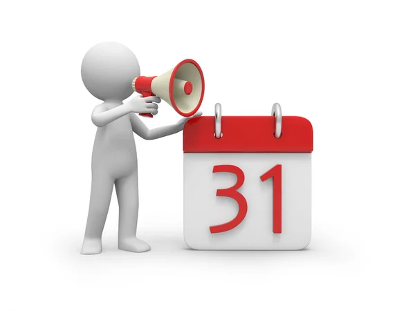 3d man calendar Stock Photos, Royalty Free 3d man calendar Images ...