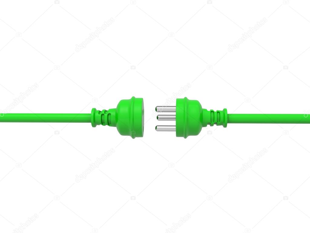 Green plug Stock Photo by ©bluecups 36059301