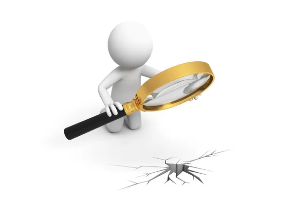 3d human follows some footstep — Stock Photo © dampoint #19434881