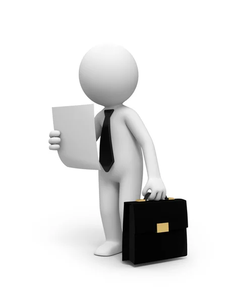 3d man business man, take a bow — Stock Photo © digitalgenetics #10219422