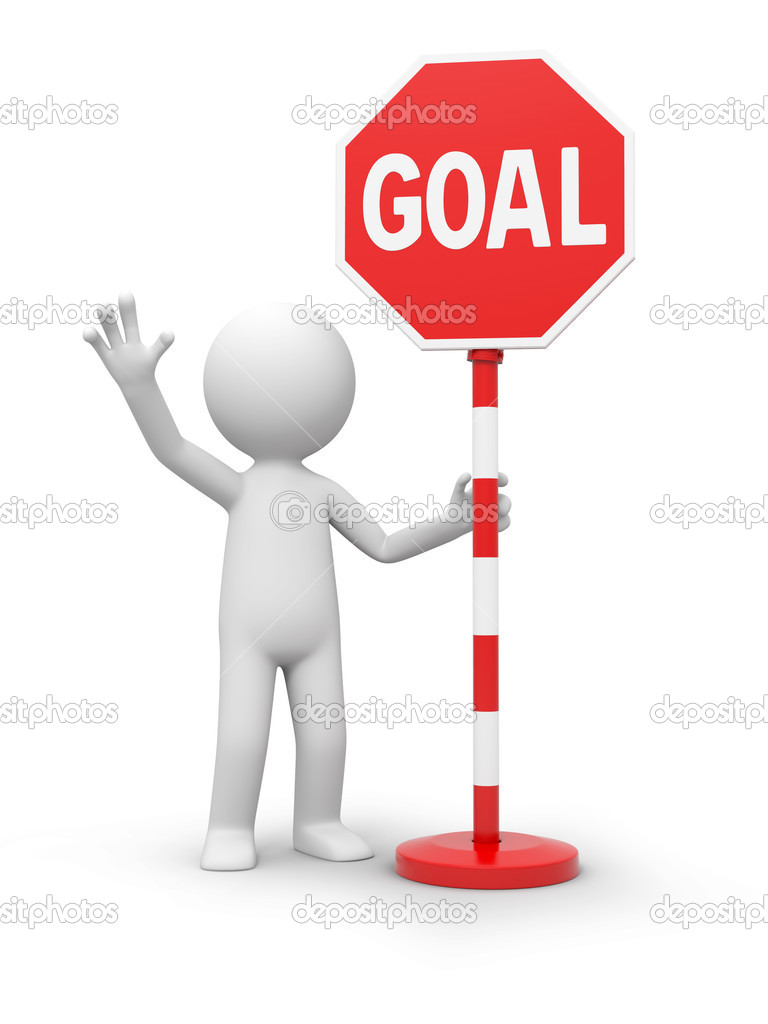 Goal sign Stock Photo by ©bluecups 39662635