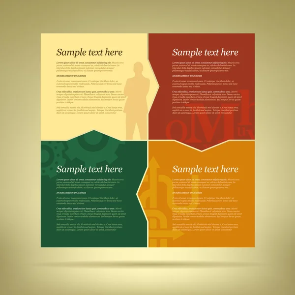 Modern simple light business card template — Stock Vector © LukasFlekal ...