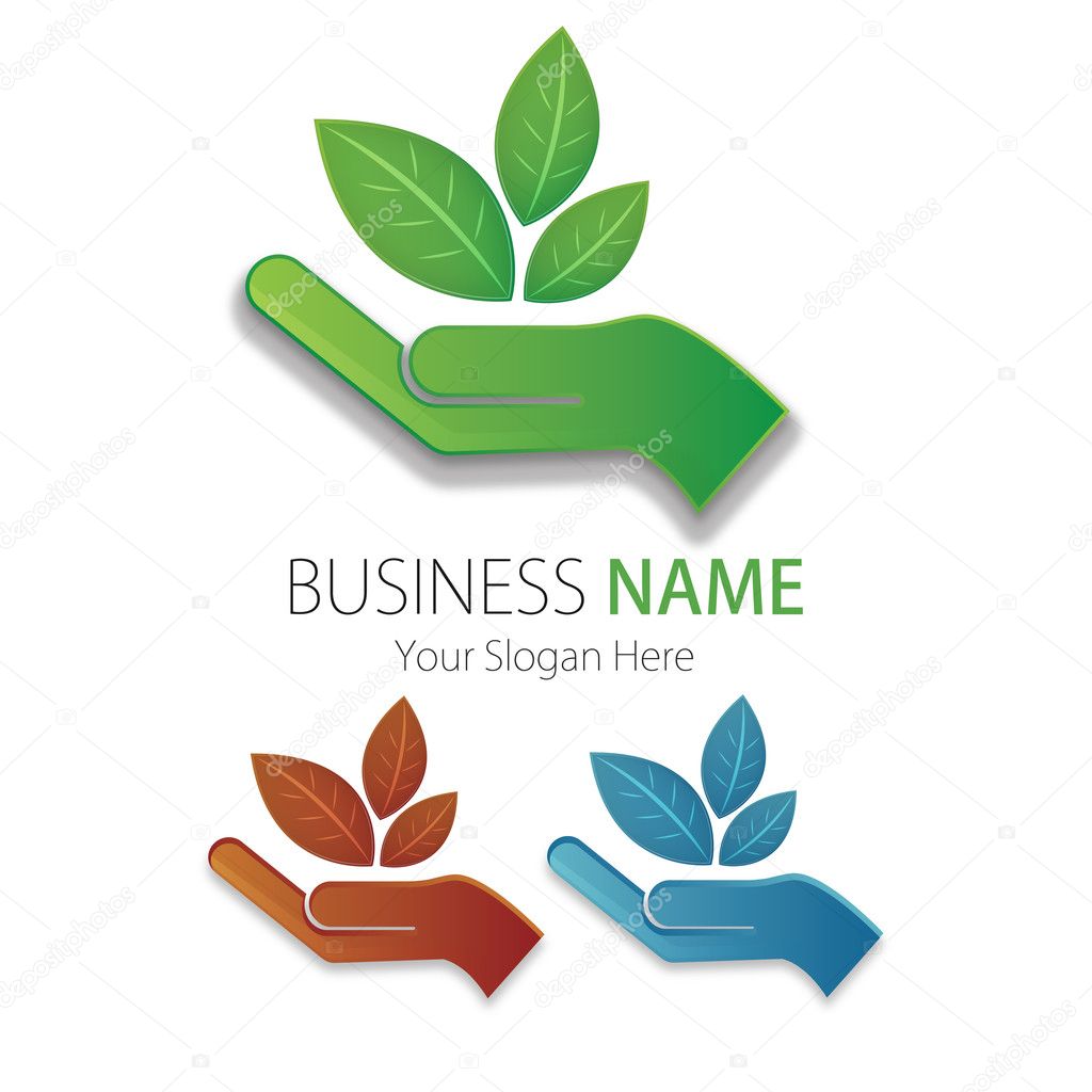 Logotipo, Bio, Eco, Vector, Mano, Tierra, Hoja 2023